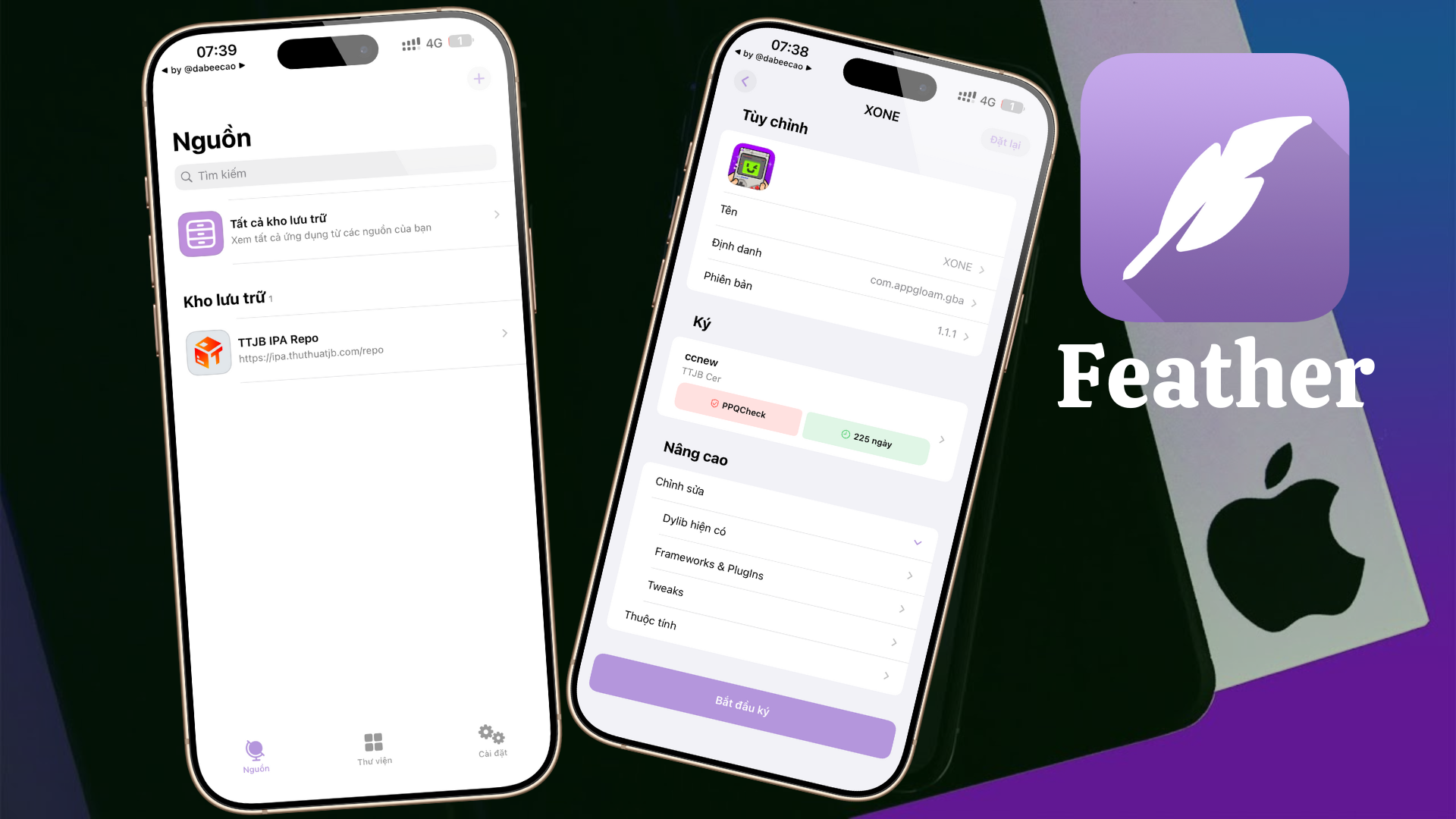 Hướng dẫn sử dụng Feather để cài IPA trên các thiết bị iOS/iPadOS ...