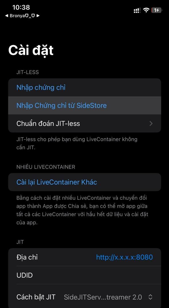 Hướng dẫn cài đặt LiveContainer để cài đặt nhiều ứng dụng không giới ...